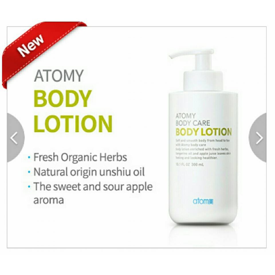Atomy Body Lotion 韩国艾多美 身体乳液 (300ml) Ready Stock | Shopee Malaysia