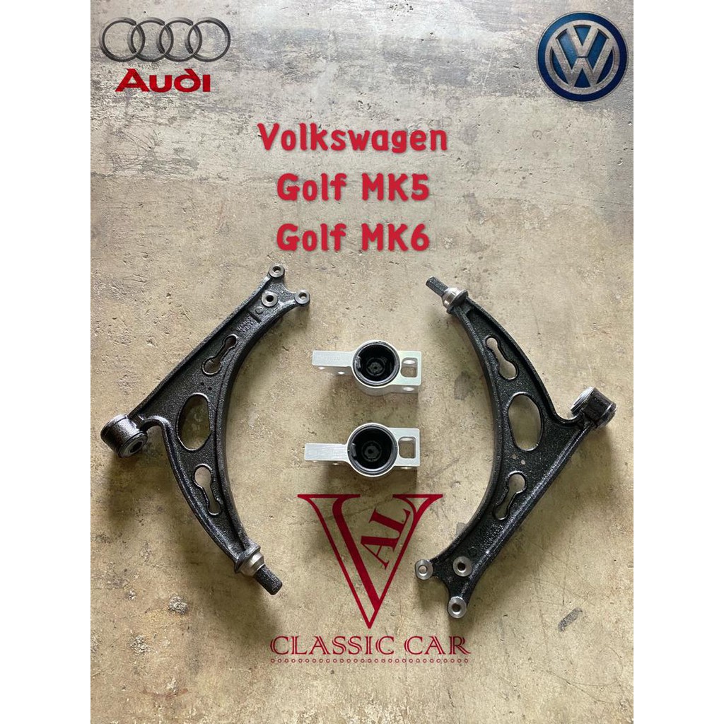 ( 100% ORIGINAL ) VOLKSWAGEN PASSAT GOLF MK5 MK6 LOWER ARM WITH BUSH ...