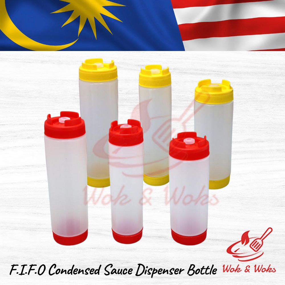 Color FIFO Condensed Sauce Dispenser / Botol Dispenser SoS Pekat F.I.F ...