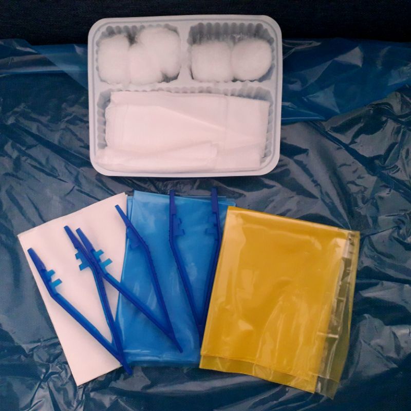 Pencuci luka / Dressing kit packs / kit persalinan luka | Shopee Malaysia