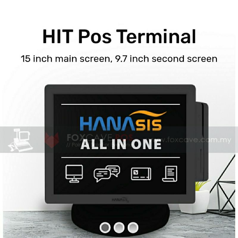 HANASIS HIT AIO Touch Screen Terminal All In One Point of Sale POS Terminal 15" | Shopee Malaysia