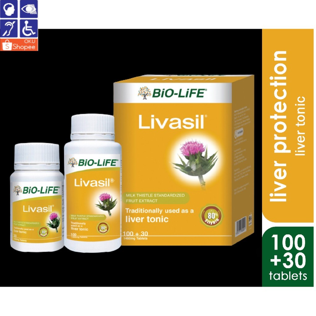 BiO-LIFE / BioLife Livasil 100's + 30's | Shopee Malaysia