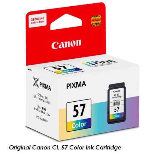 Original Canon CL-57 Color Ink Cartridge | Shopee Malaysia