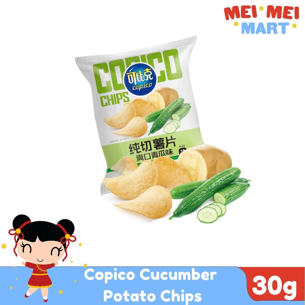 Copico Cucumber Potato Chips Spicy Potato Chips 30g | Shopee Malaysia
