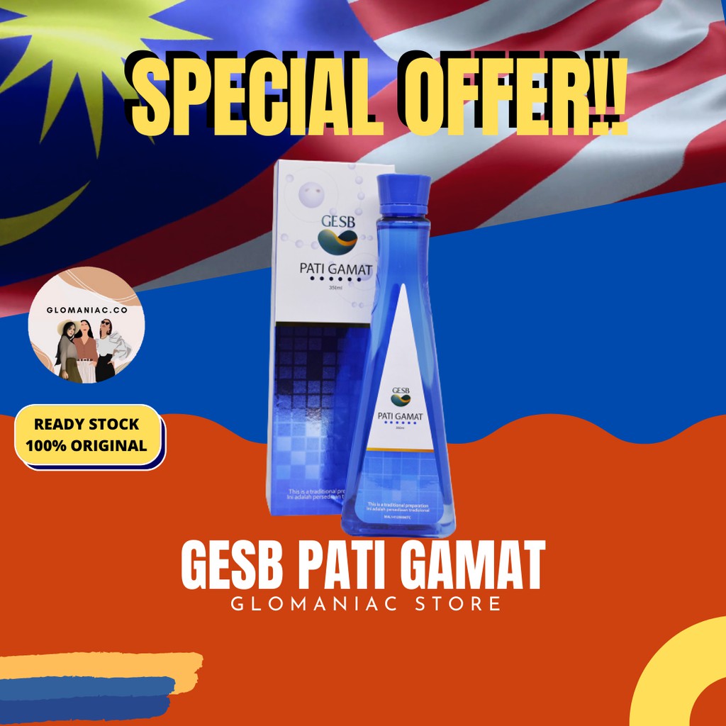 GESB Pati Gamat Plus 350 ml | Shopee Malaysia