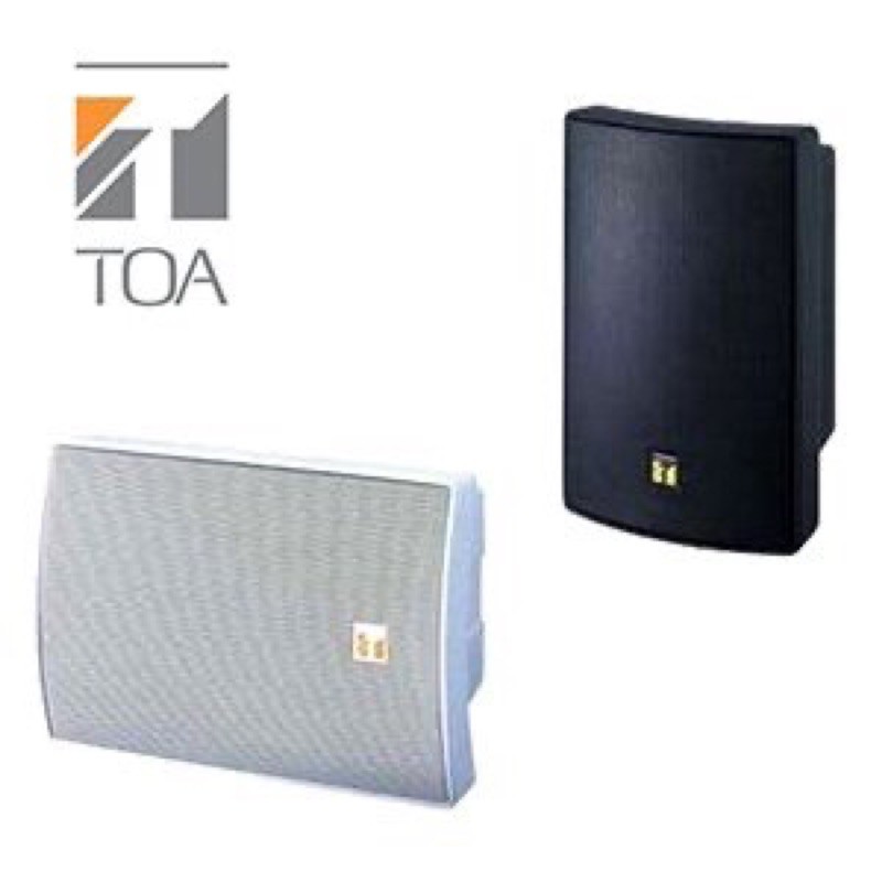 Toa Wall Speaker Zs 1030 Black And White Color 30 Watt Original 100% Official 1 Year Warranty ...