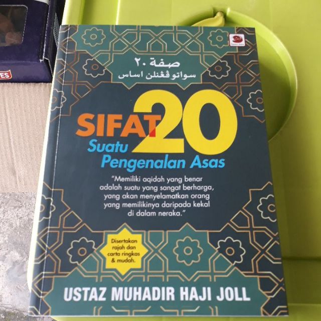Buku sifat 20 by ustaz Muhadir Haji Joll..suatu pengenalan asas. | Shopee Malaysia