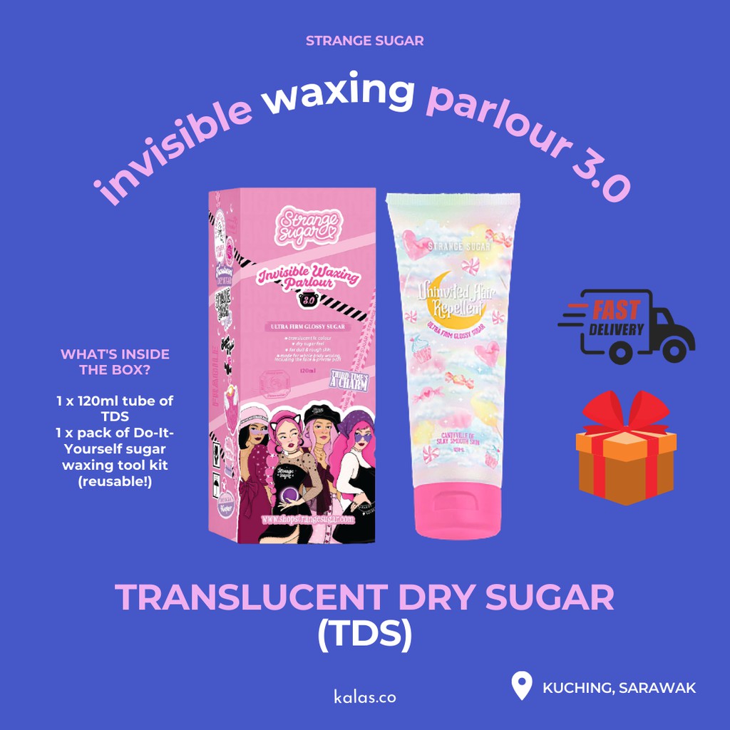 STRANGE SUGAR Invisible Waxing Parlour 3.0: TRANSLUCENT DRY SUGAR (TDS ...