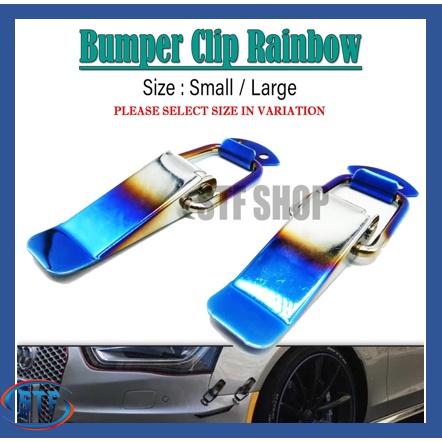 Bumper Clip Bonnet Lock Car Lock Universal Bumper Bonnet Clip( Titanium ...