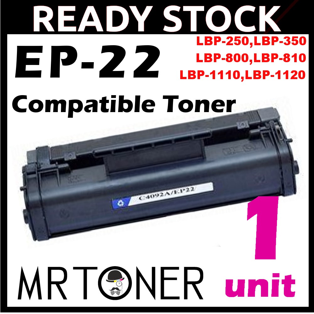 EP22 EP 22 EP-22 Compatible Canon LBP 250 350 800 810 1110 1120 Laser ...
