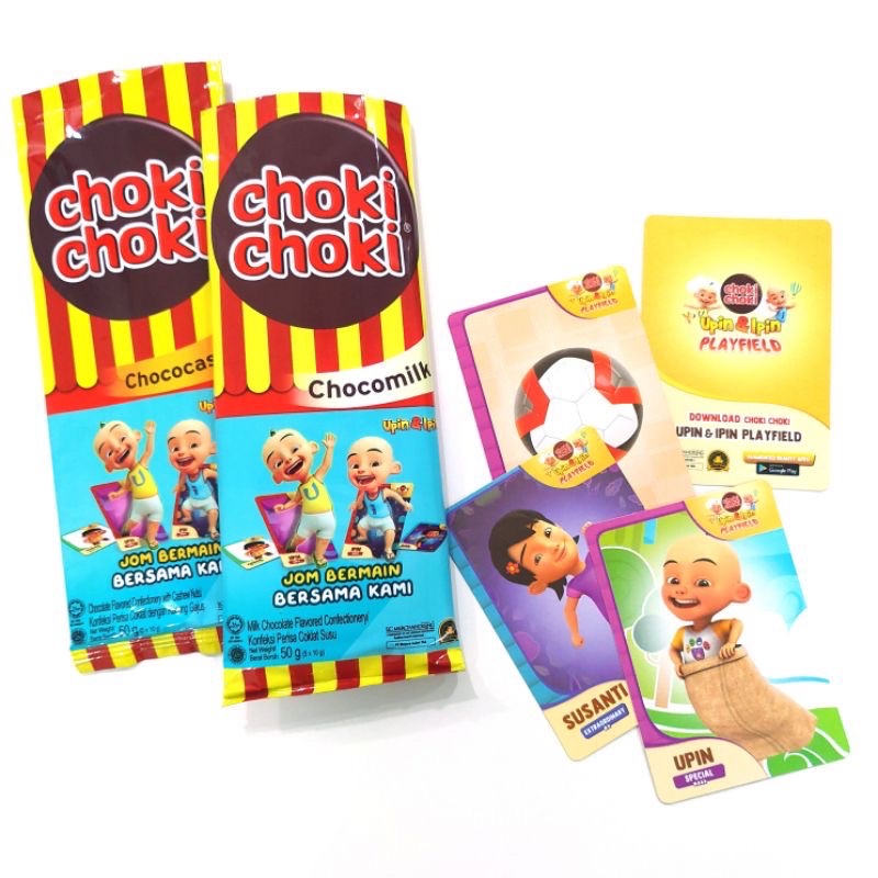 Choki Choki contains 4 - Choki Chocolate - Choki by Jadoel Snack ...