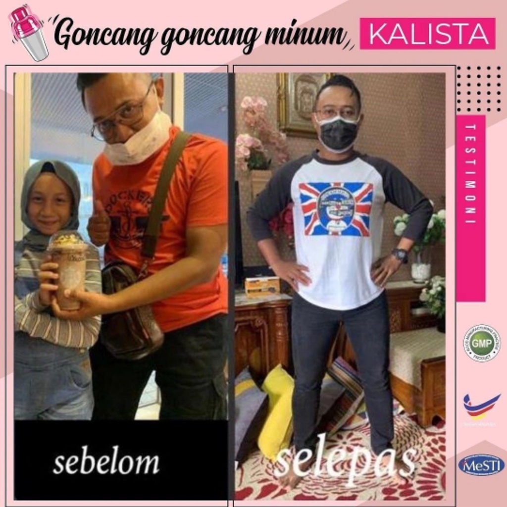 KALISTA BURN ICE TEA | 10 Sachet | KUFFEE KURUS | KOPI KURUS | Almond ...