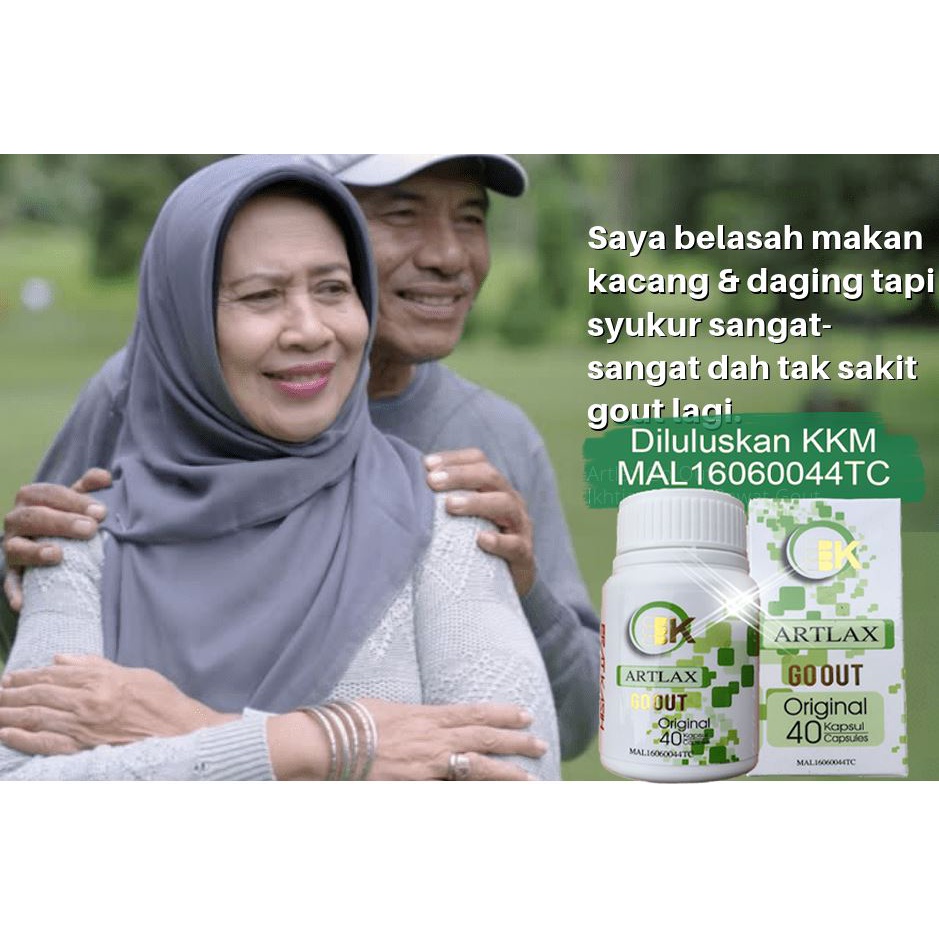PENAWAR MASALAH GOUT ARTLAX GO OUT | Shopee Malaysia