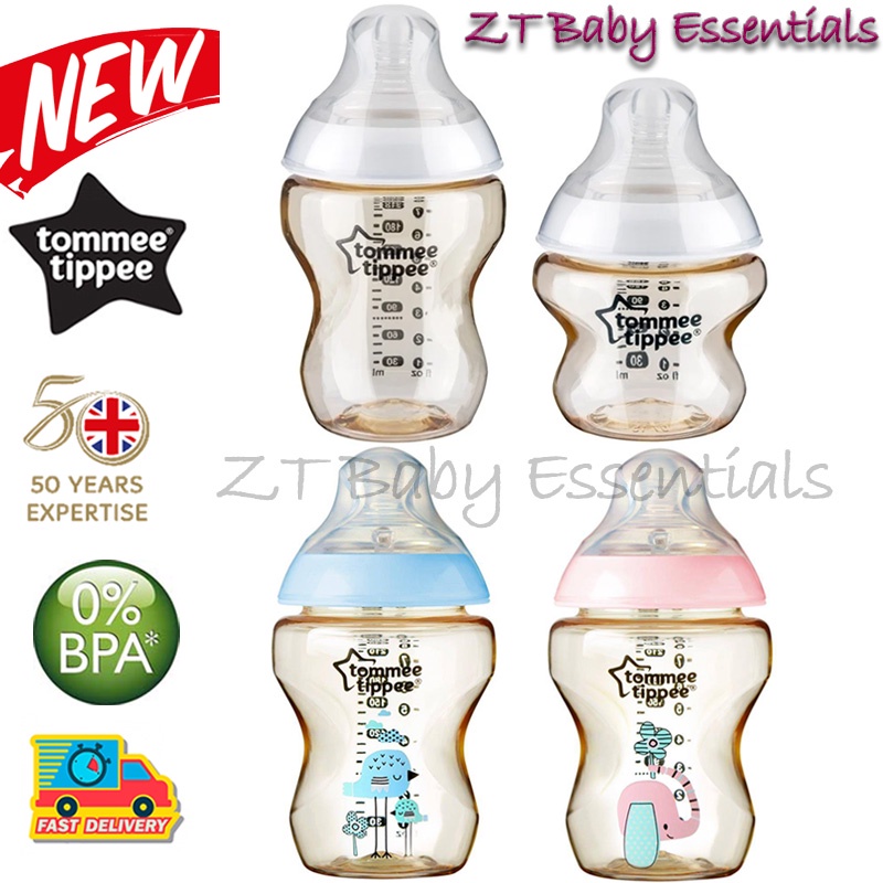 Tommee Tippee Closer to Nature PPSU Bottle (PPSU 9oz & 5oz Botol) | Shopee Malaysia
