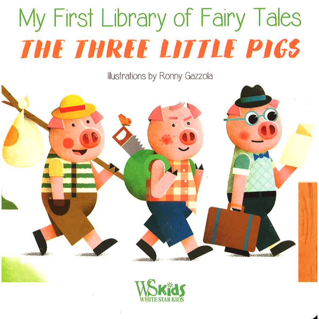 (BX) Fairy Tales - Three Little Pigs (Board Book) (ISBN:9788854414525 ...