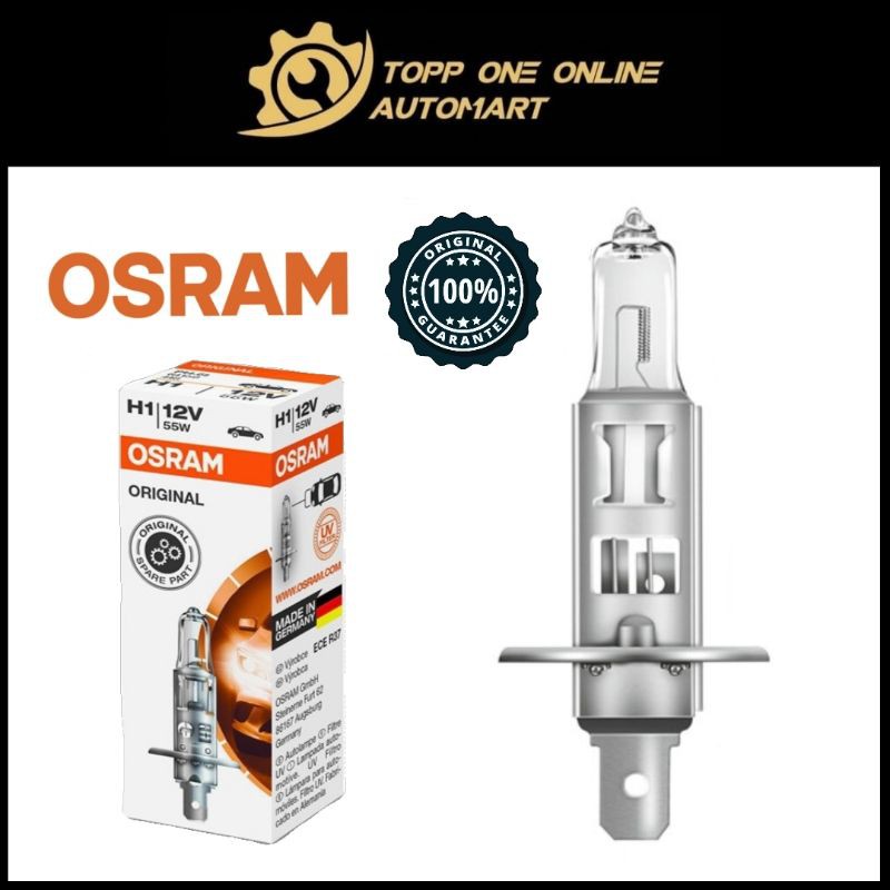 OSRAM H1 12V 55W BULB (100% ORIGINAL) | Shopee Malaysia