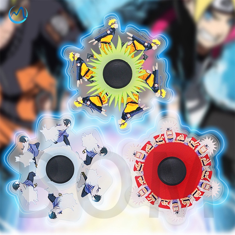 Running Fidget Spinner Hand-cranked gyroscope glows Fidget Spinner ...