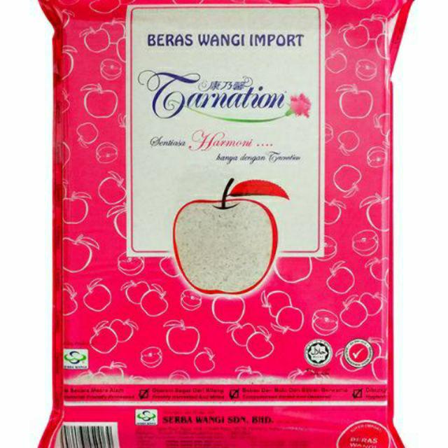 Carnation Apple Beras Super Import 10kg | Shopee Malaysia
