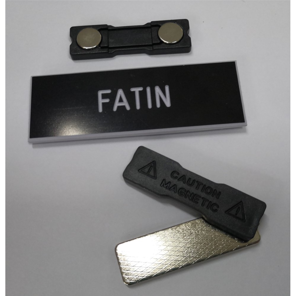 Name Tag MAGNET, Name Tag PIN Untuk Tag Nama Sekolah Cikgu, Nama Tag ...