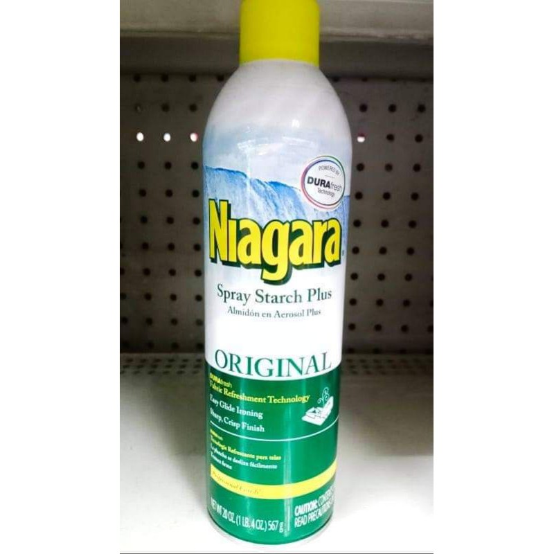 Niagara Spray Starch Plus Ironing Spray 585 ml ( Almirol ) | Shopee ...