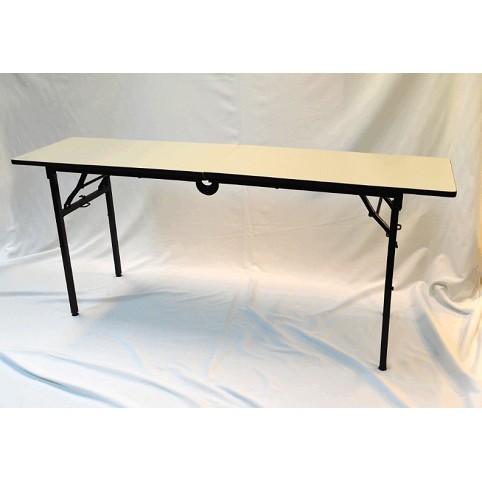 2' x 6' GREY Banquet Table / Double Foldable Heavy Duty / (32mm metal ...
