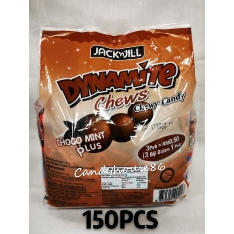 Dynamite Chews Choco Mint Plus 150PCS | Shopee Malaysia