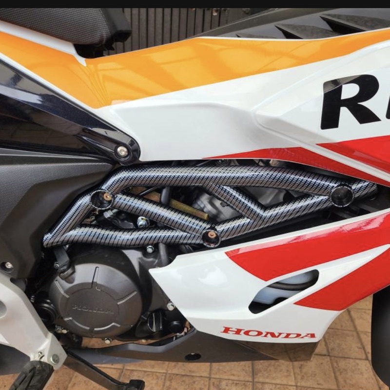 HONDA RSX150 SIDE ENGINE COVER VIETNAM ENGINE SIDE COVER CARBON AND ...