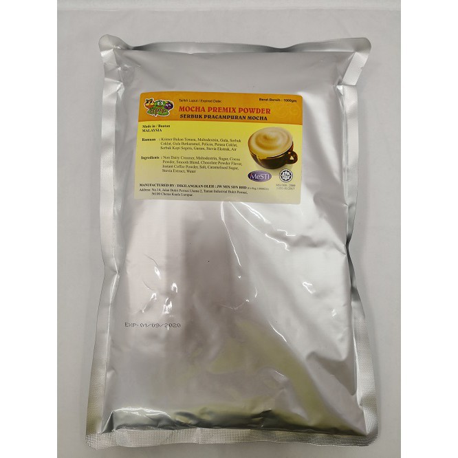 Mocha Ice Blended Premix Powder/ Bubble Tea Premix Powder | Shopee Malaysia