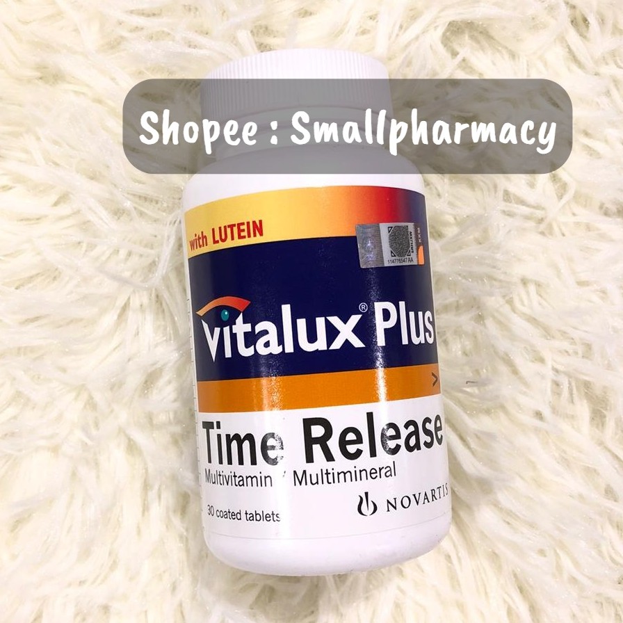 Vitalux Plus Time Release 30's 676807 Exp3/27 | Shopee Malaysia