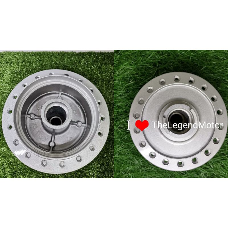 HONDA WAVE 110 WAVE DASH 110 V1 V2 (Disc)(Silver) Front Rear Hub ...