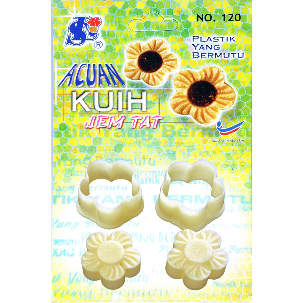 SL Acuan Kuih Tat Nenas Pineapple Tat Jem Tart Mould Biscuit Cookie ...