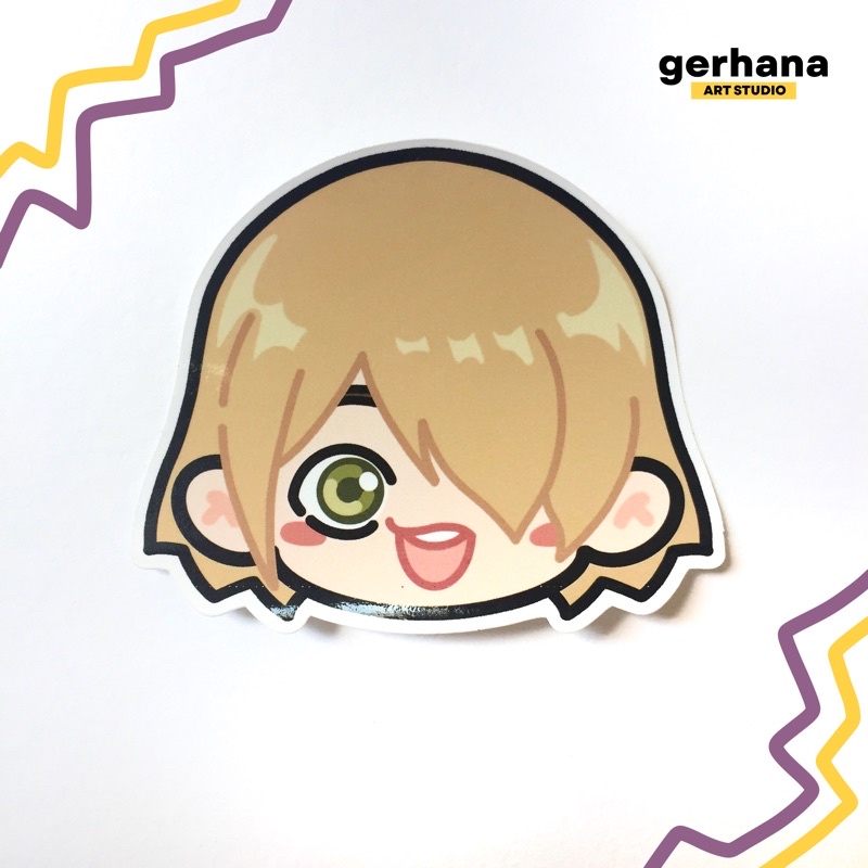 Dr Stone Chibi Sticker | Senku, Kohaku, Gen, Chrome, Suika, Kinro ...