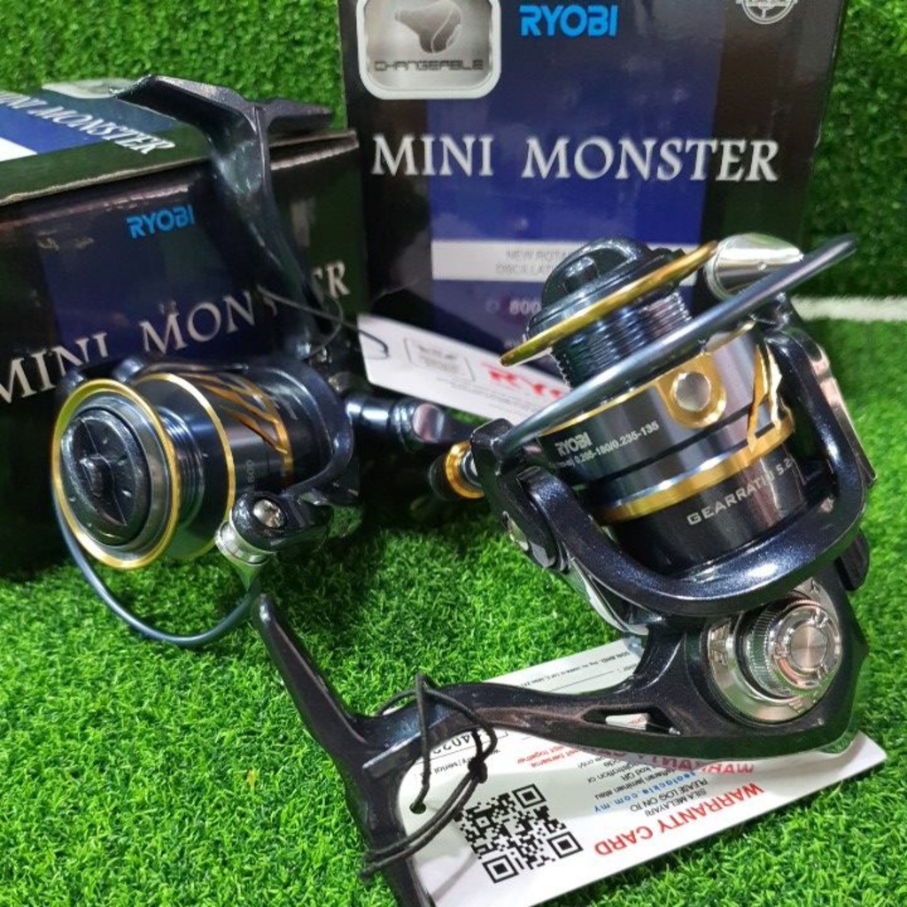 Ryobi Mini Monster Spinning Reel | Shopee Malaysia