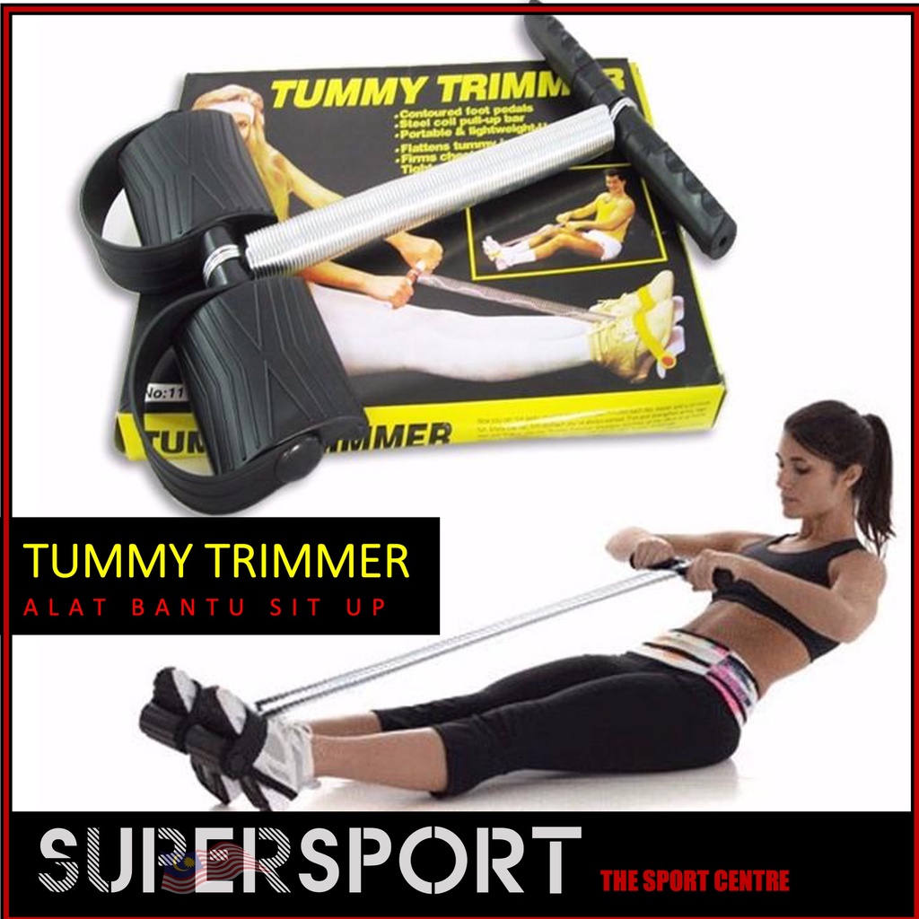 🌹READY STOCK🌹 TUMMY TRIMMER Exercise Waist Body Shape Elastic Workout ...