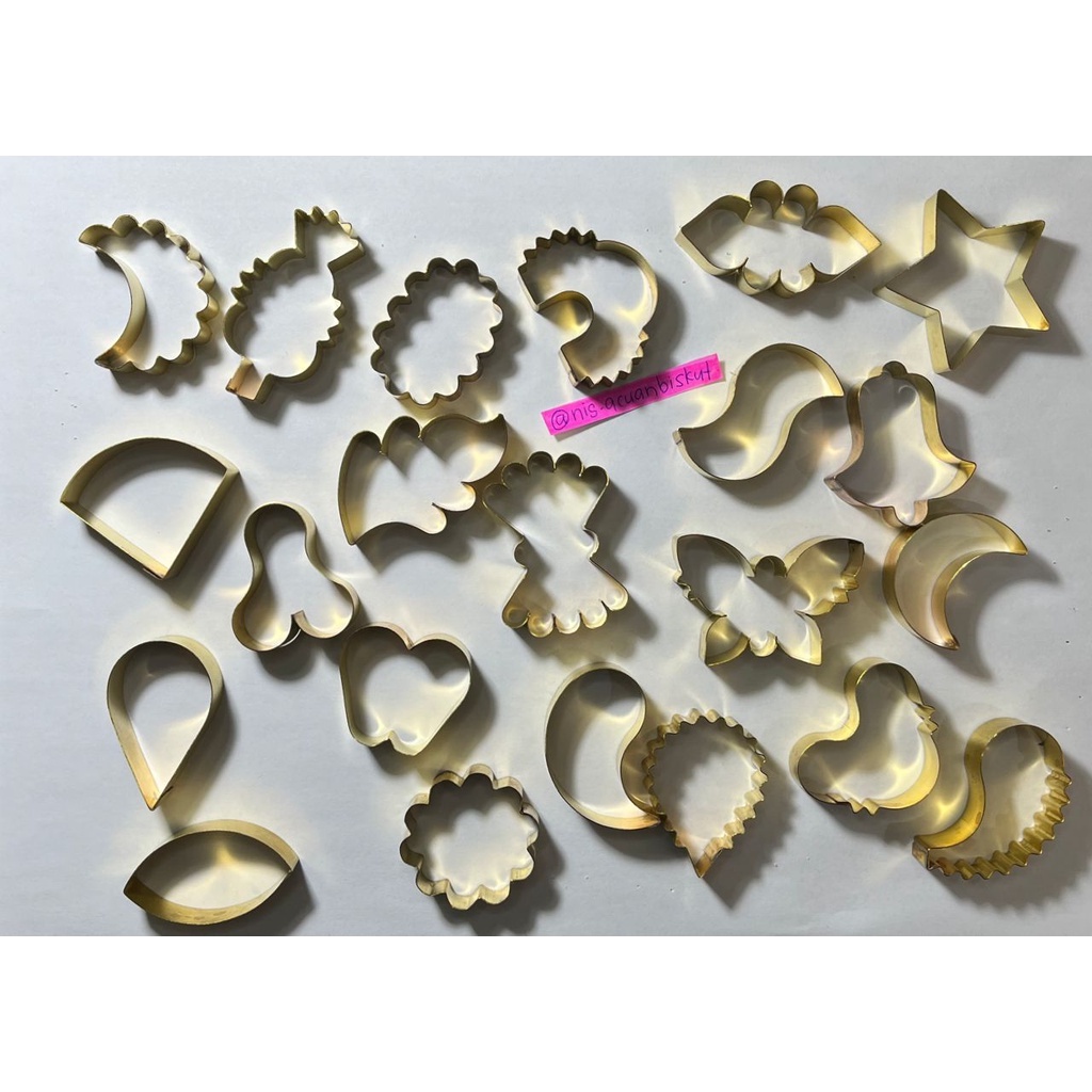 [1PC] Acuan Biskut Raya 2024 / TEMBAGA / Cookies Cutter | Shopee Malaysia