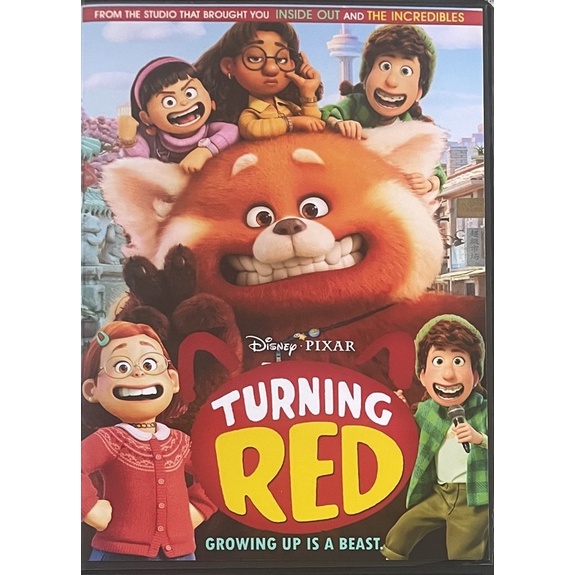 Turning Red (2022 DVD)/ The Redness To Panda (DVD) | Shopee Malaysia