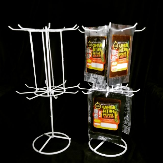 RACK DISPLAY / Rak Gantung 2 tingkat sesuai untuk semua | Shopee Malaysia