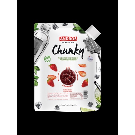 [HALAL] ANDROS Chunky Pulp Puree / Jam / Spread / Isi Puri Buah - Mango ...