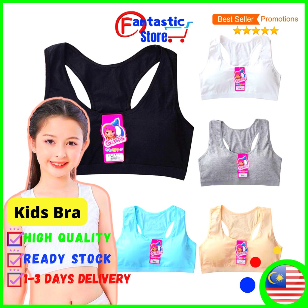 Sport Bra Kids Bra Teenage Bra teenager 8-15 Years bra budak perempuan ...