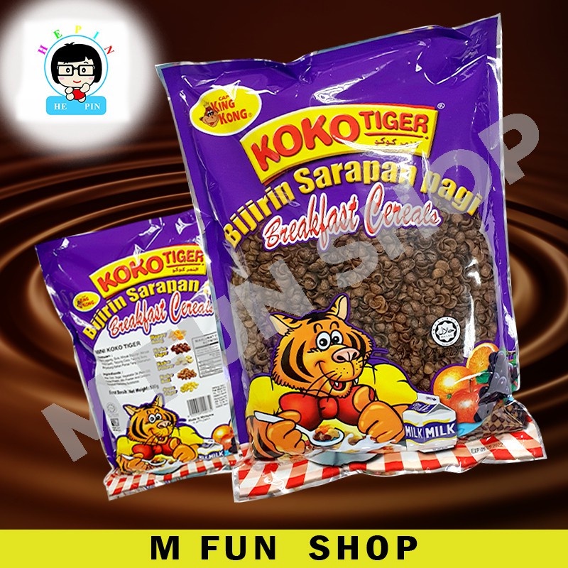 *Ready Stock* Mini Coco Crunch Kacang Sarapan Jenama Koko Tiger 500g ...
