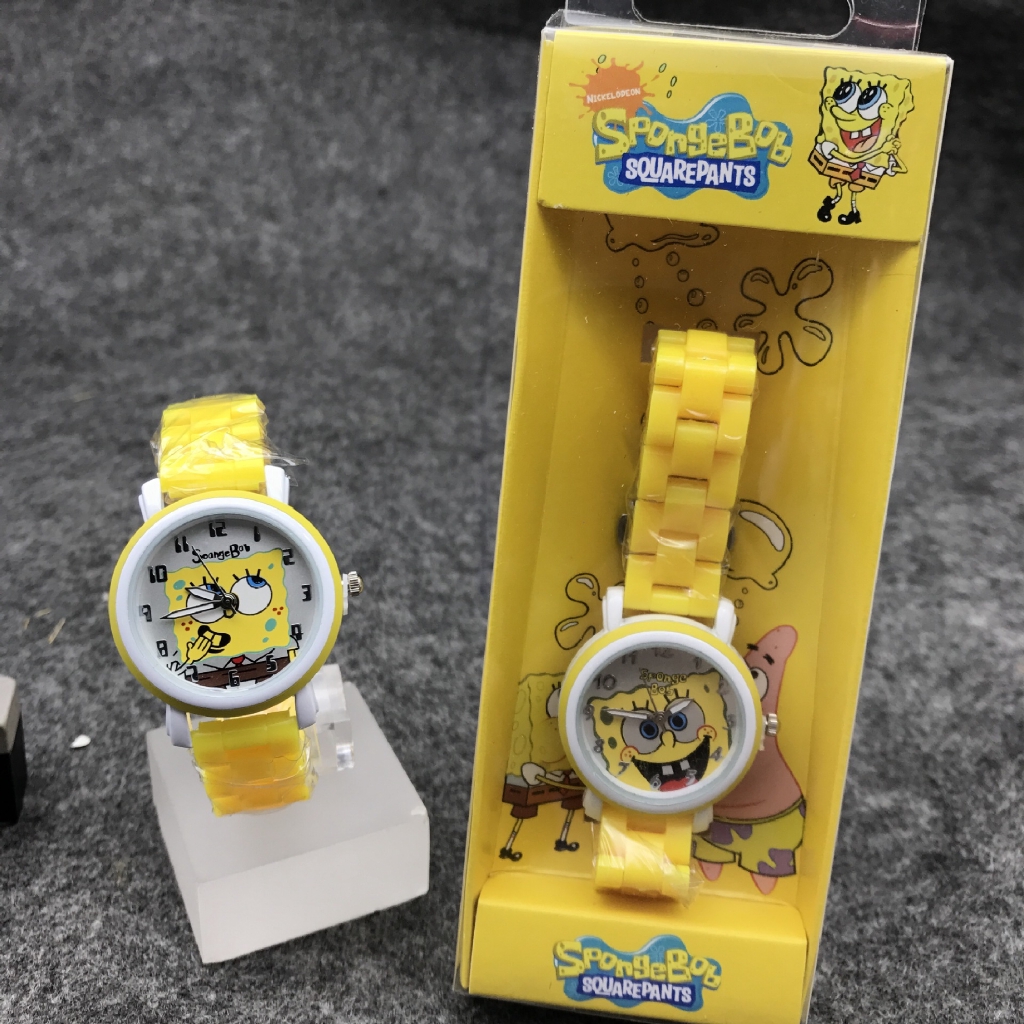 SpongeBob SquarePants Children Cartoon Ceramic Watch Waterproof Watch ...