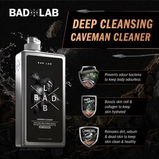 Bad Lab 3-In-1 Hair, Face, Body Cleaner - Deep Cleansing (400ml ) | Shopee Malaysia