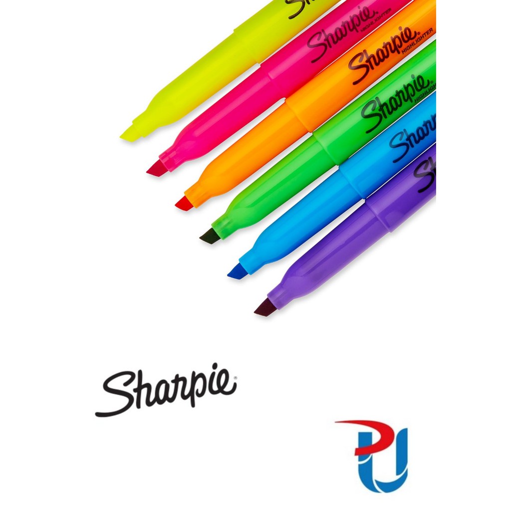 Sharpie Highlighter Smear Guard/ Pen Penanda | Shopee Malaysia