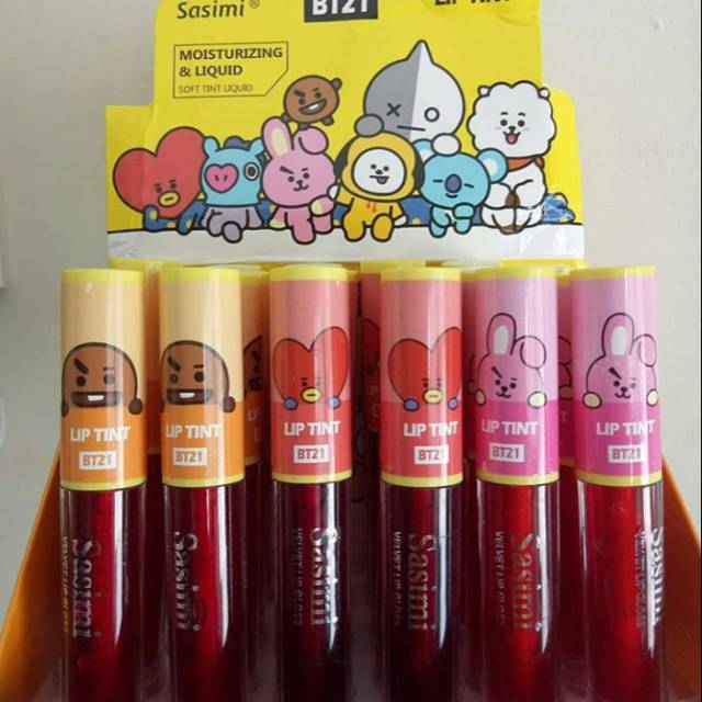 Bt21 Liptint | | Liptint Bt21 Sasimi. Lipstick Bt21 Red Lip Merona With ...