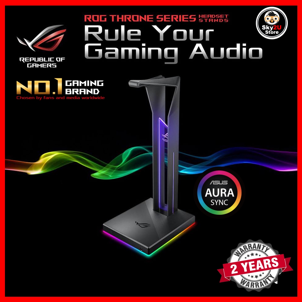 ASUS ROG THRONE HEADSET STAND WITH RGB LIGHTING | Shopee Malaysia