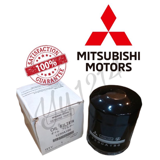 🇲🇾READY STOCK🔥 1230A186 Mitsubishi Oil Filter for Mitsubishi Triton ...