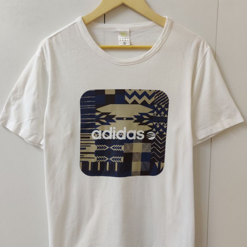 Adidas Neo Box Logo White | Shopee Malaysia
