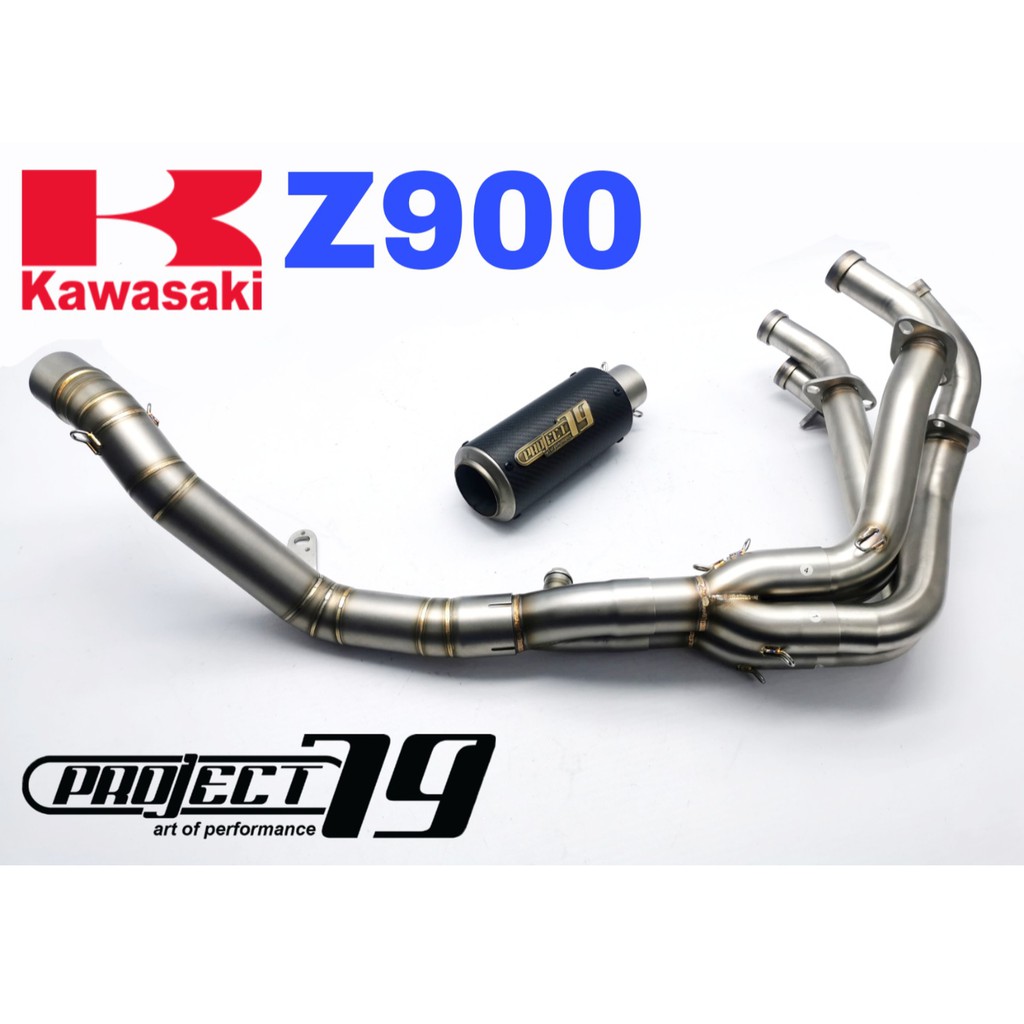 Project79 Exhaust Kawasaki Z900 Full System Piping Manifold Stainless ...