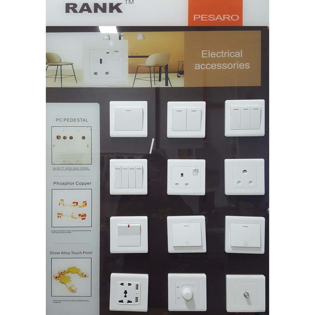 Rank Pesaro Switch ~ Switch Socket Outlet | Shopee Malaysia