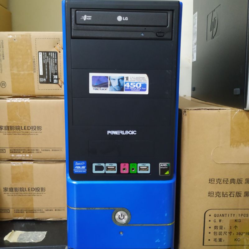 desktop PC komputer AMD 2.7ghz 2gb ram 500gb hardisk | Shopee Malaysia